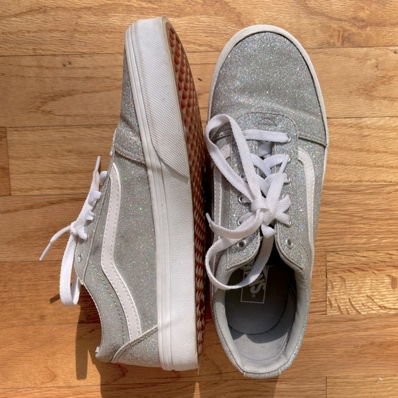 Vans | Shoes | Vans Girls Glitter Sneakers | Poshmark